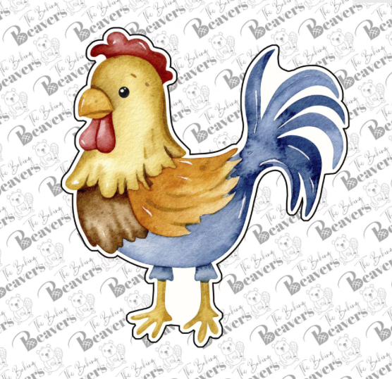 Rooster Cookie Cutter – The Baking Beavers