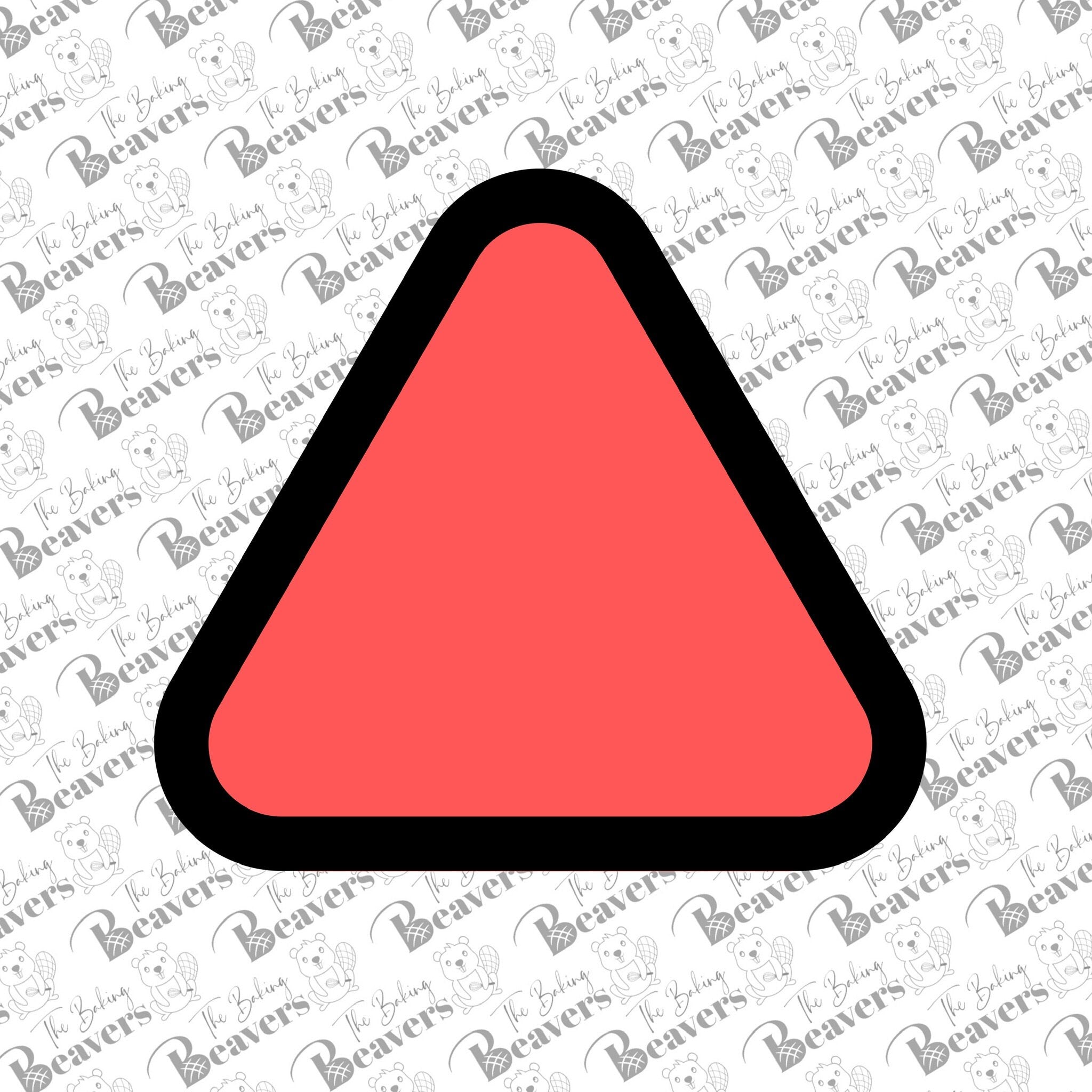 Rounded Corner Triangle Cookie Cutter – The Baking Beavers