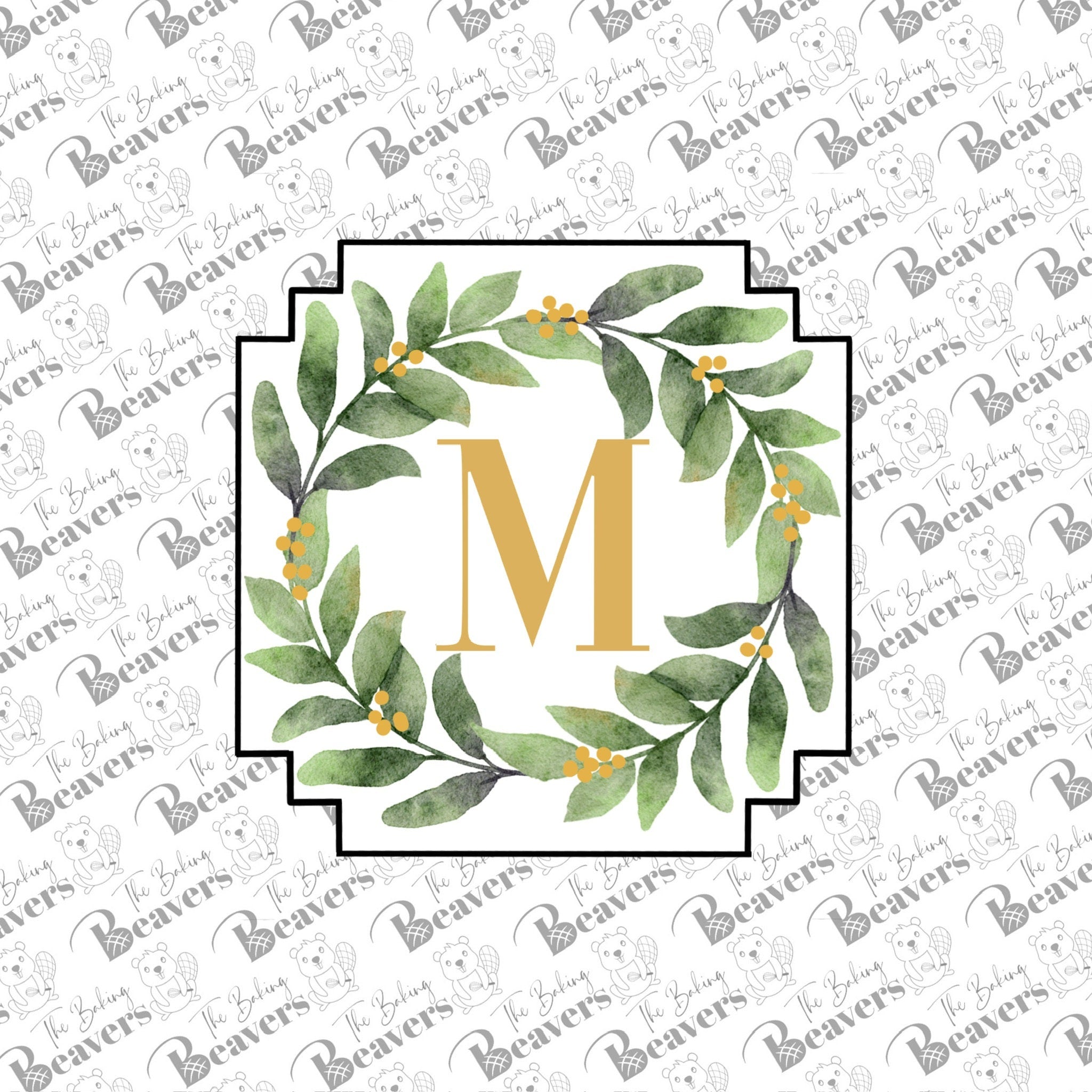 Square plaque with 4 Cut Corners - Cookie Cutter – The Baking Beavers