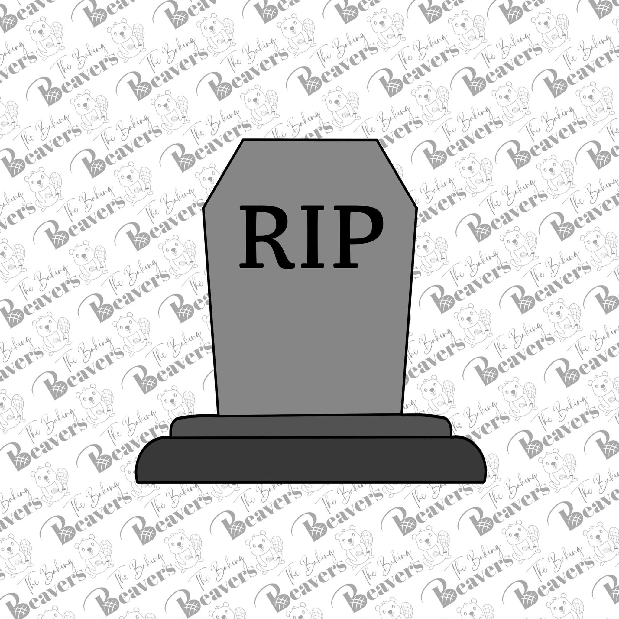 Gravestone Cookie Cutter – The Baking Beavers