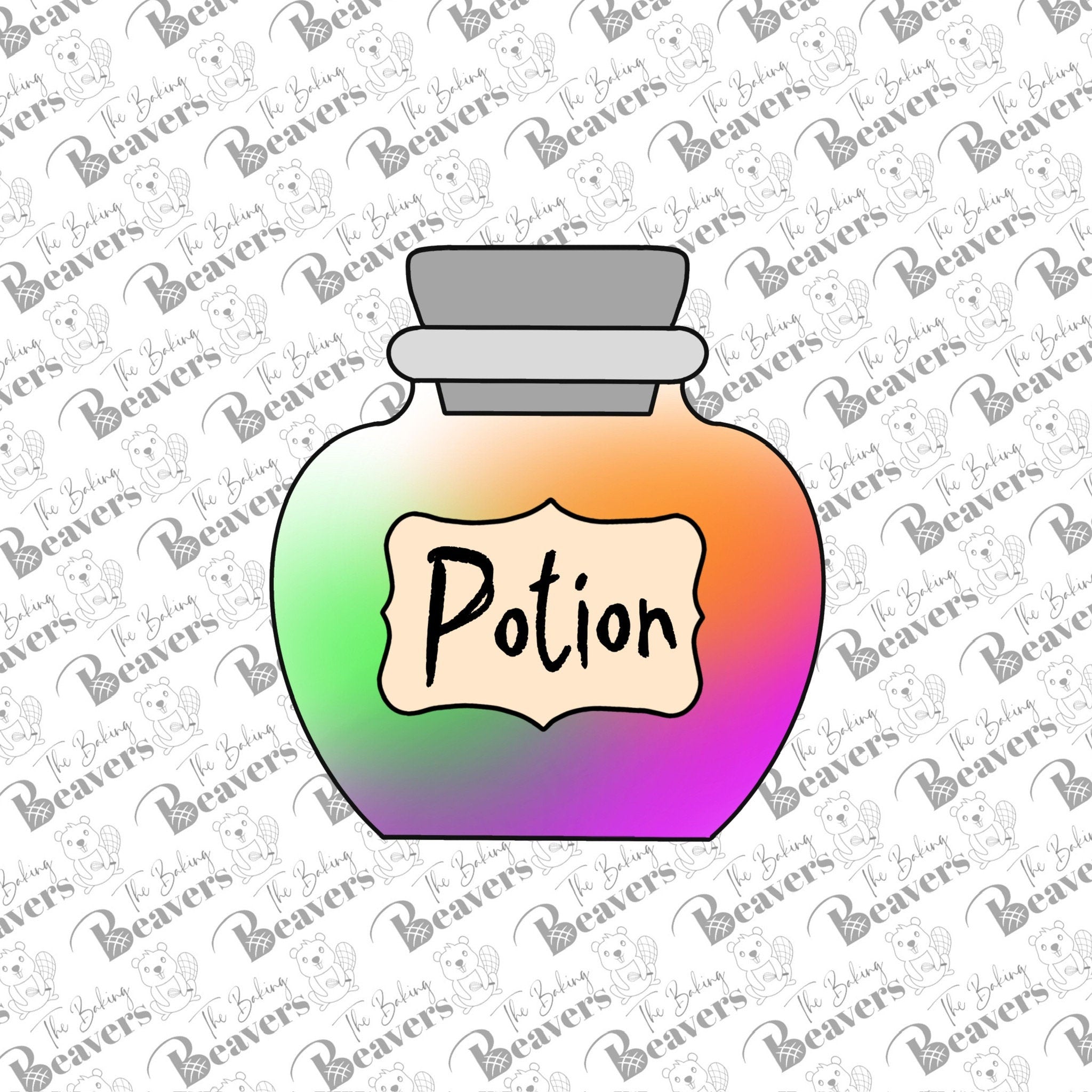 Potion Cookie Cutter – The Baking Beavers